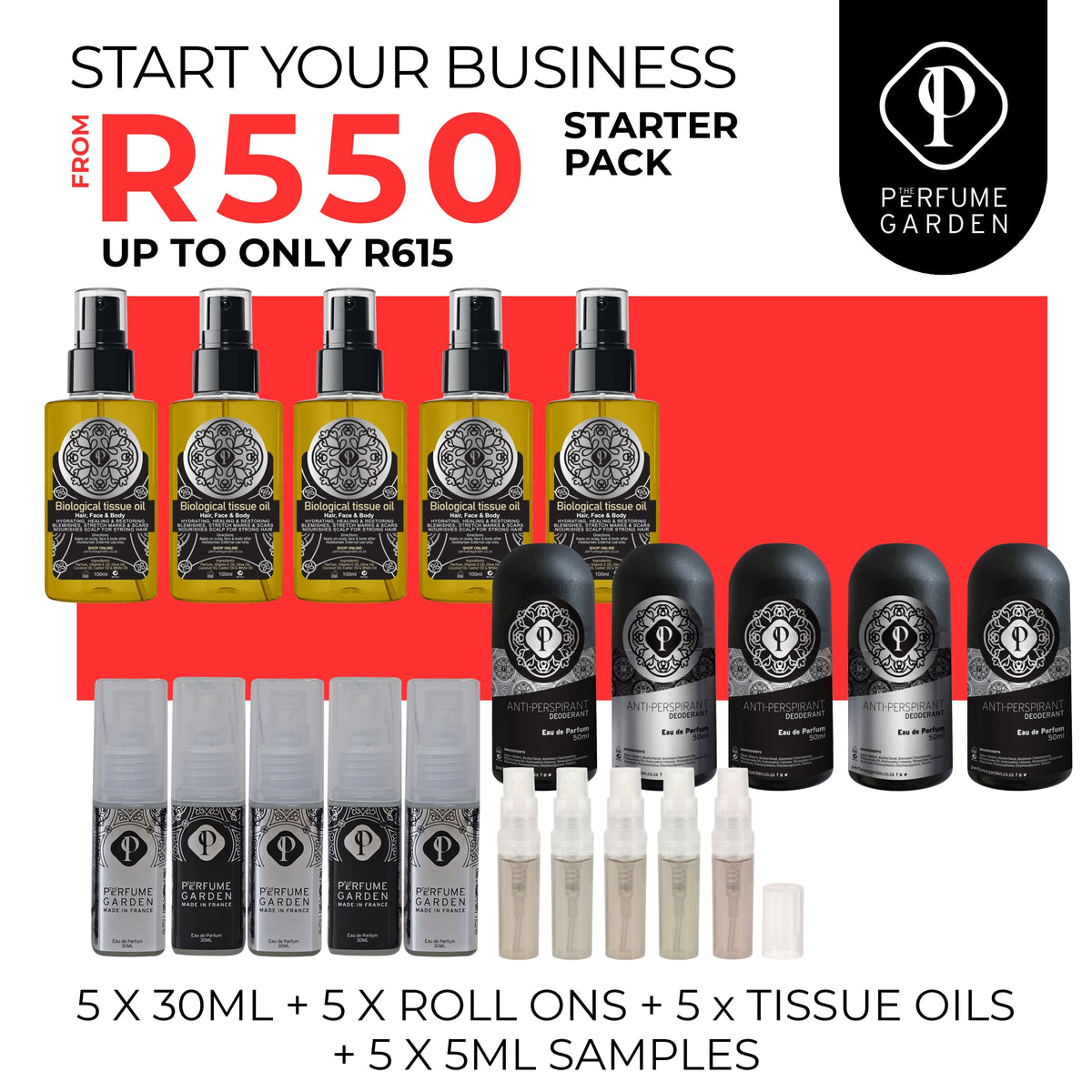 STARTER PACK 3 – The Perfume Garden Agent Portal